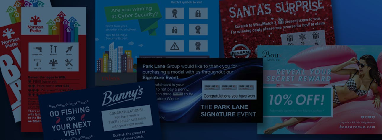 Scratch card designs - Examples of game & formats from Northstar