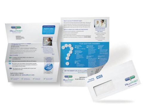 Pill Post mail order pharmacy - Direct mail printing - Northstar Design